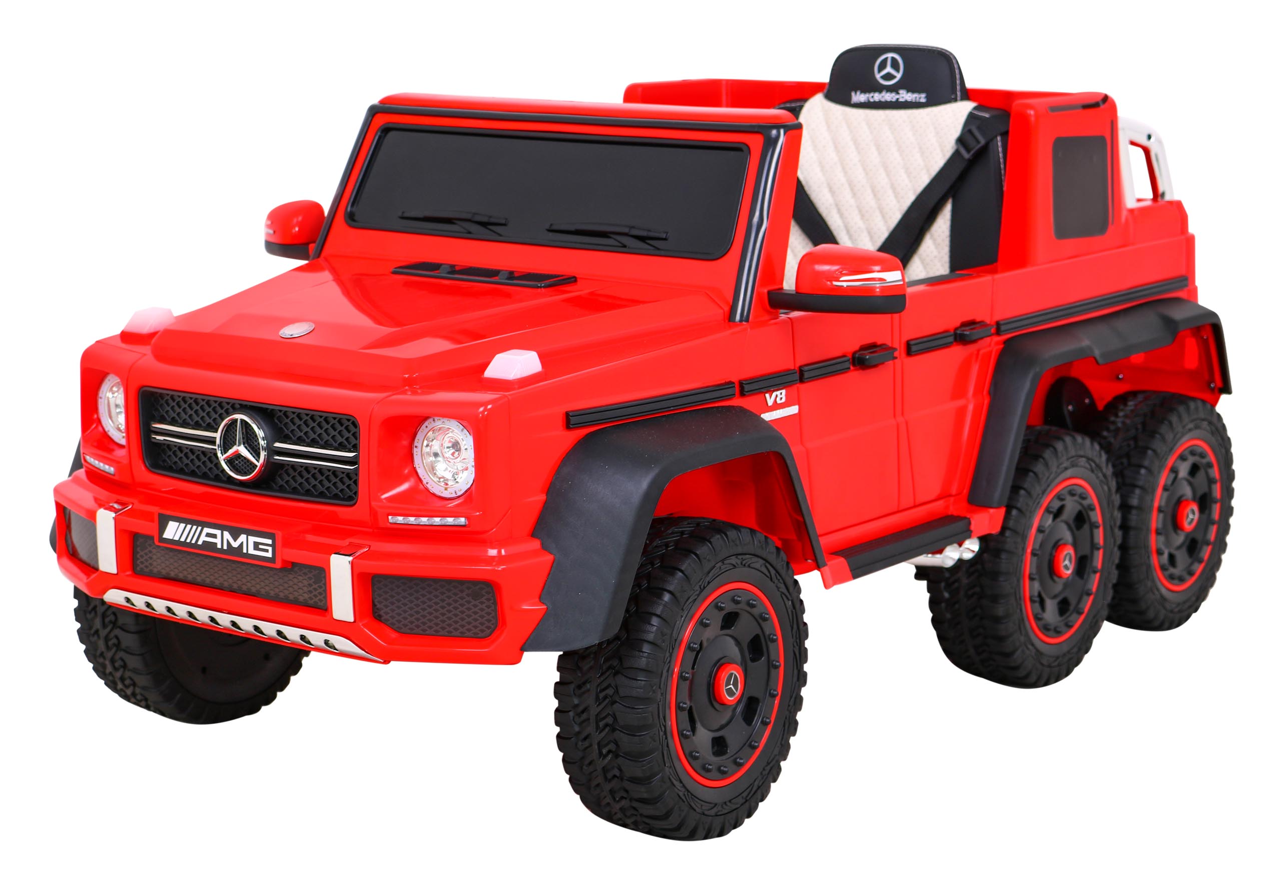 Dětské elektrické auto Mercedes AMG G63 Červené | krajinahracek.cz
